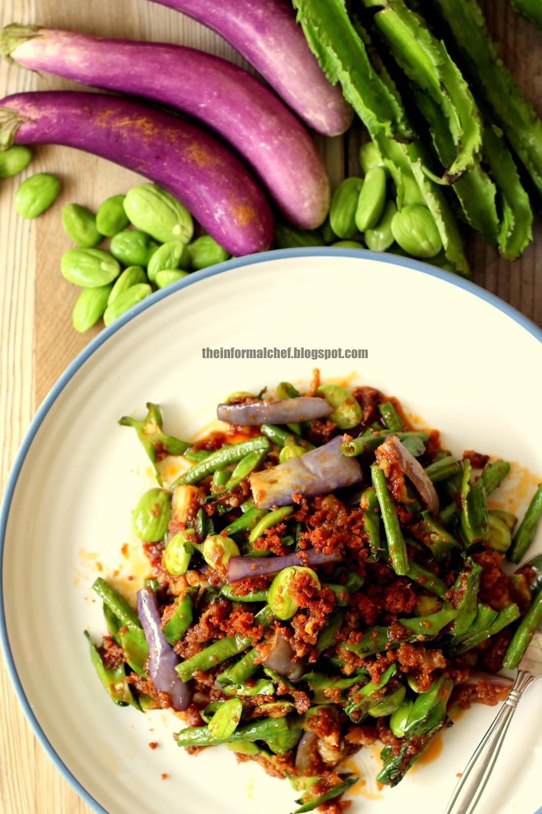 The Informal Chef: Four Heavenly Kings (Stir-Fried Mixed Vegetables) 四大天王
