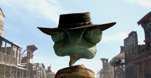 WARNING! Spoilers Coming: No man can walk out on his own story (Rango 2011)
