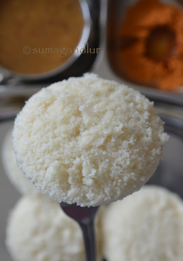 Veggie Platter: Idli Platter ~ Proso Millet Idli