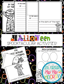 1st Grade Hip Hip Hooray!: Halloween...SPOOKTACULAR Activities!