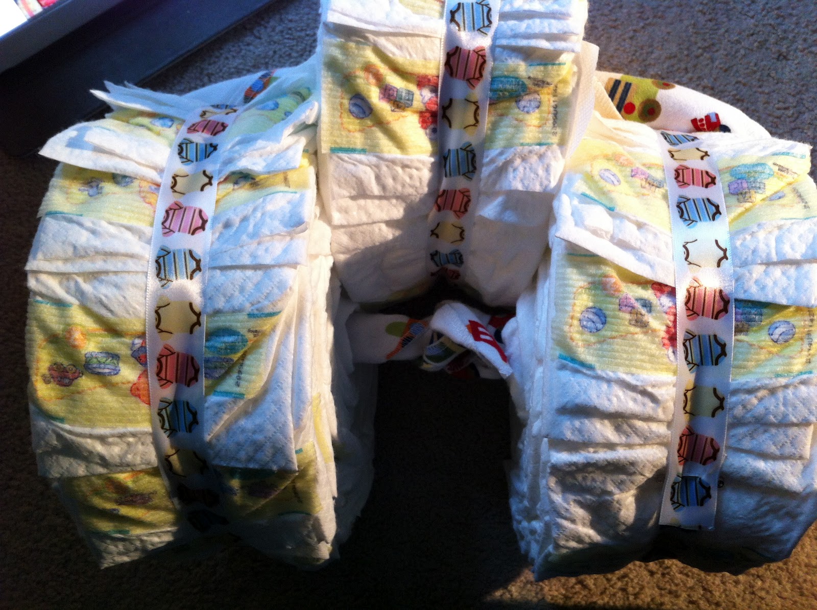 Eros And Pookie's Blog: Part Two: The Diaper Tricycle!