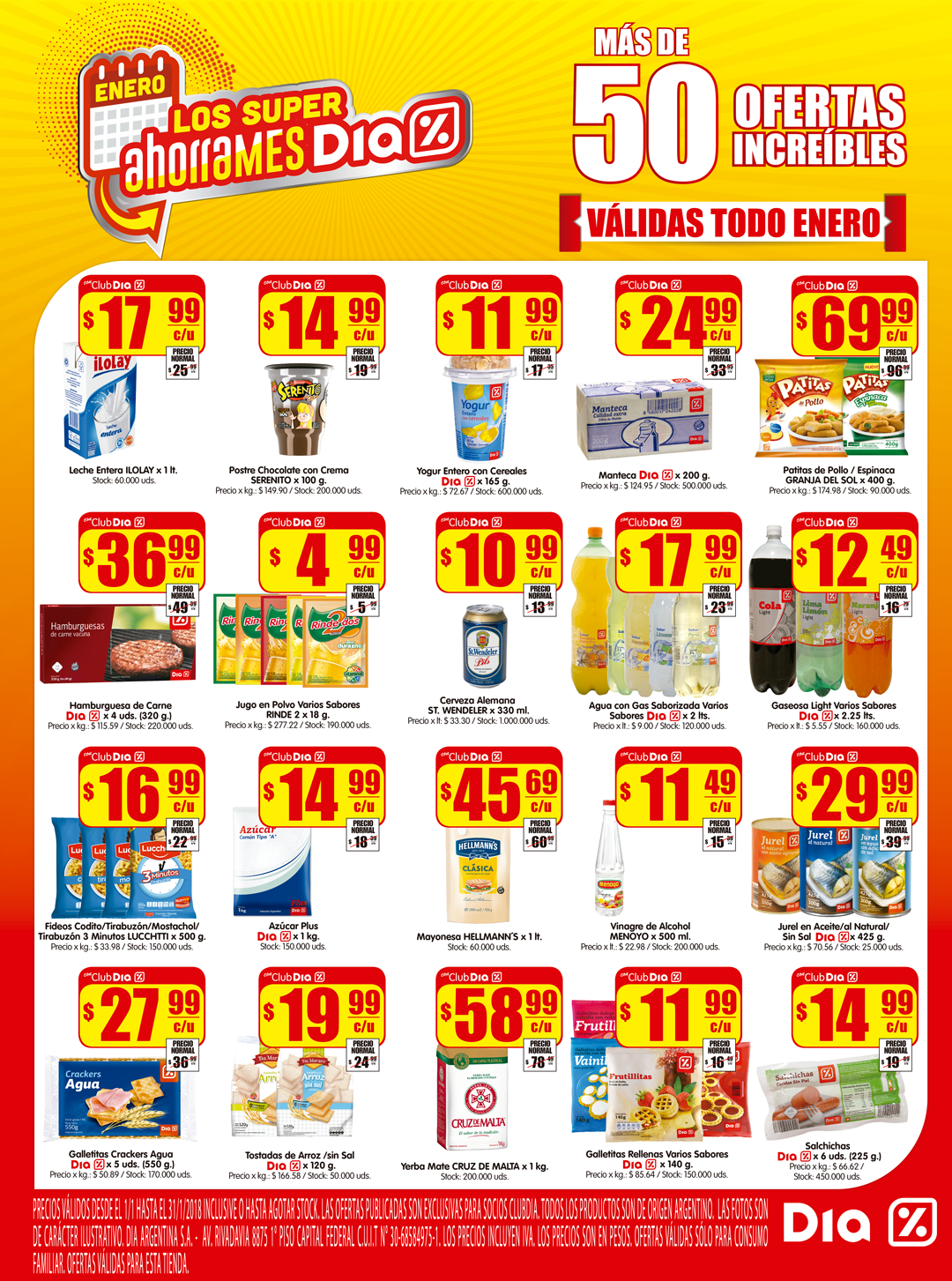 Ofertas y Promos en Argentina: enero 2018