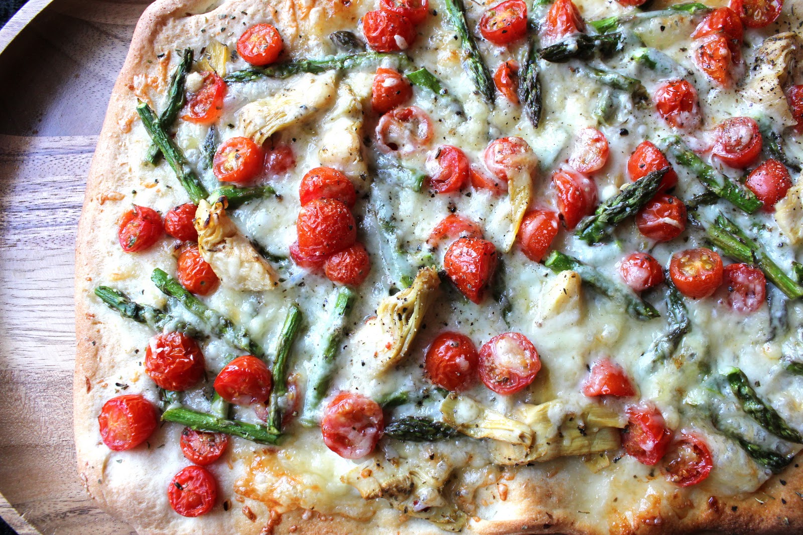 ValSoCal: Spring Vegetable Pizza