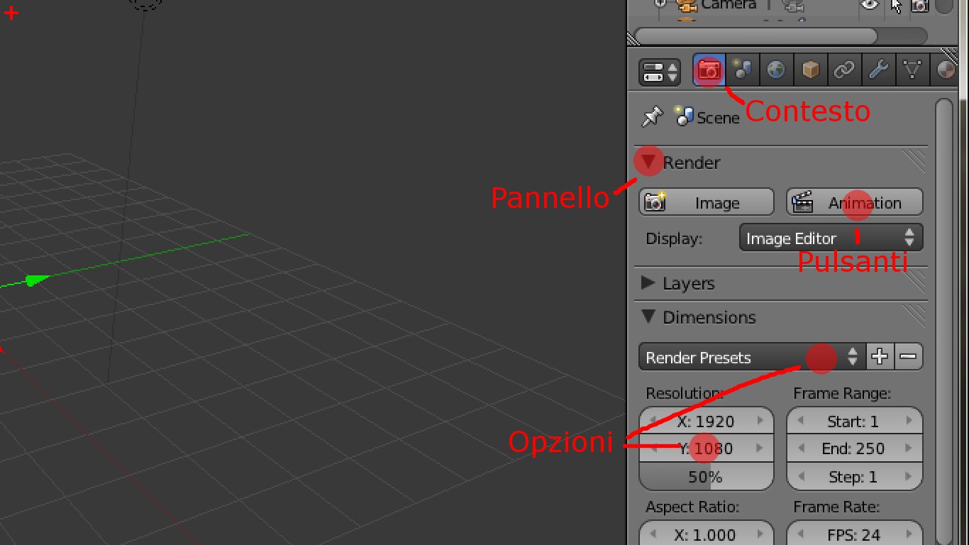 Blender 1interfaccia Di Blender
