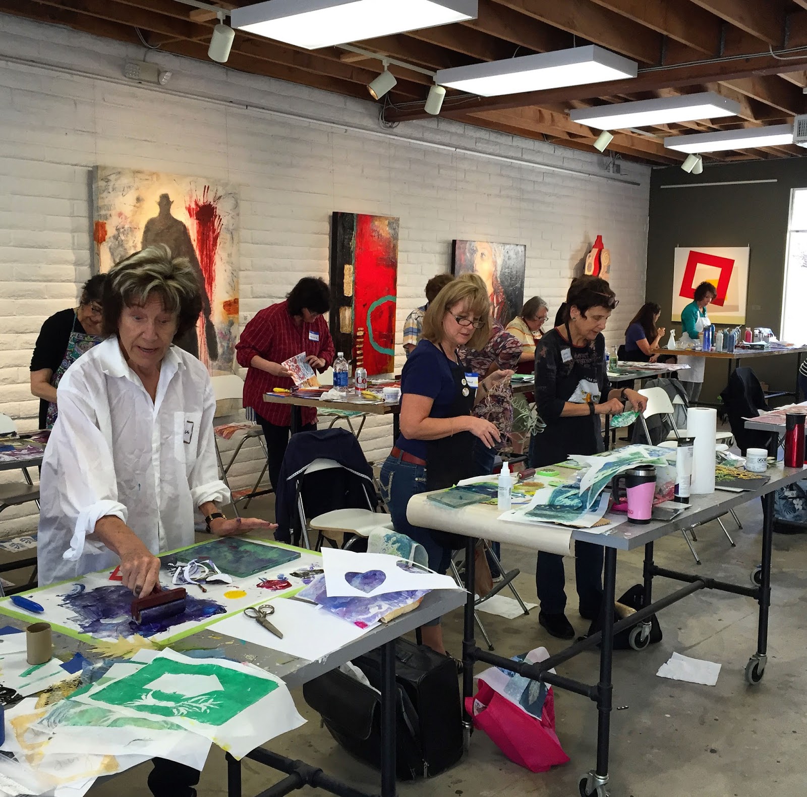 JaneVille: Abstract Collage ~ some gorgeous student work from a recent ...