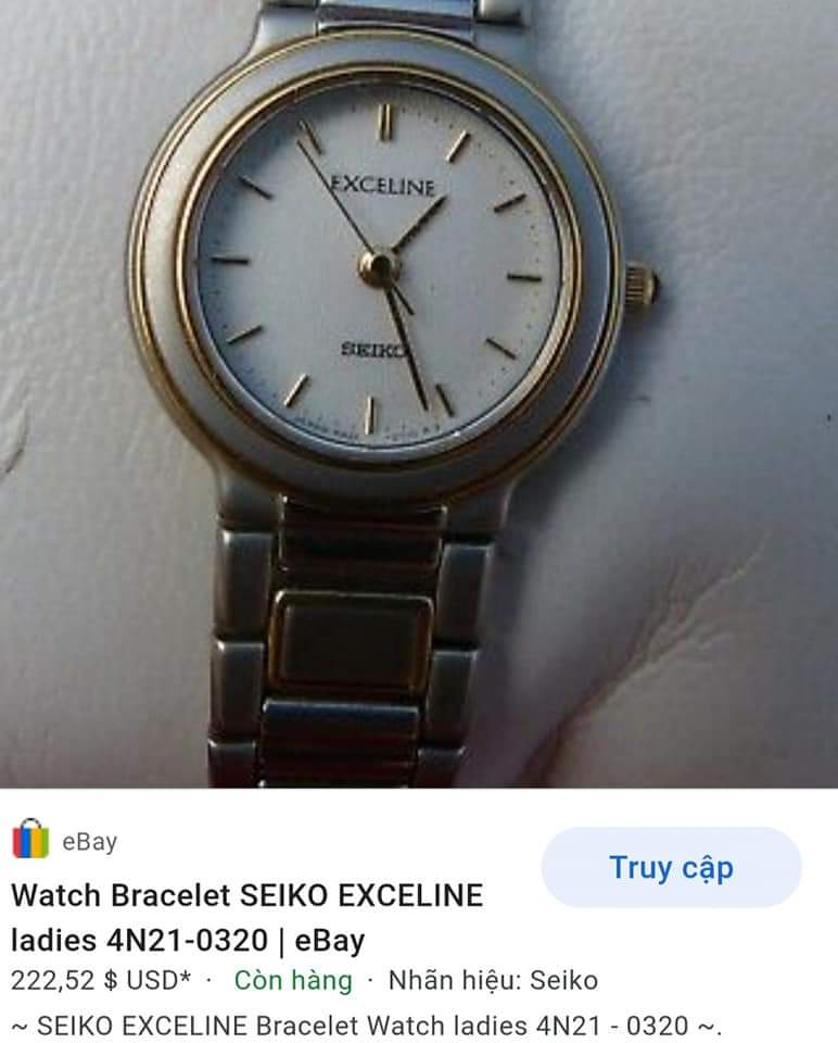 Đồng hồ nữ Seiko Exceline