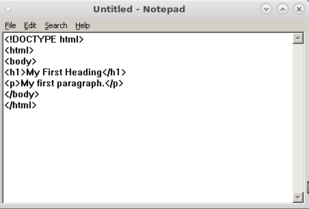 Belajar HTML menggunakan Notepad - Blog kang Amos