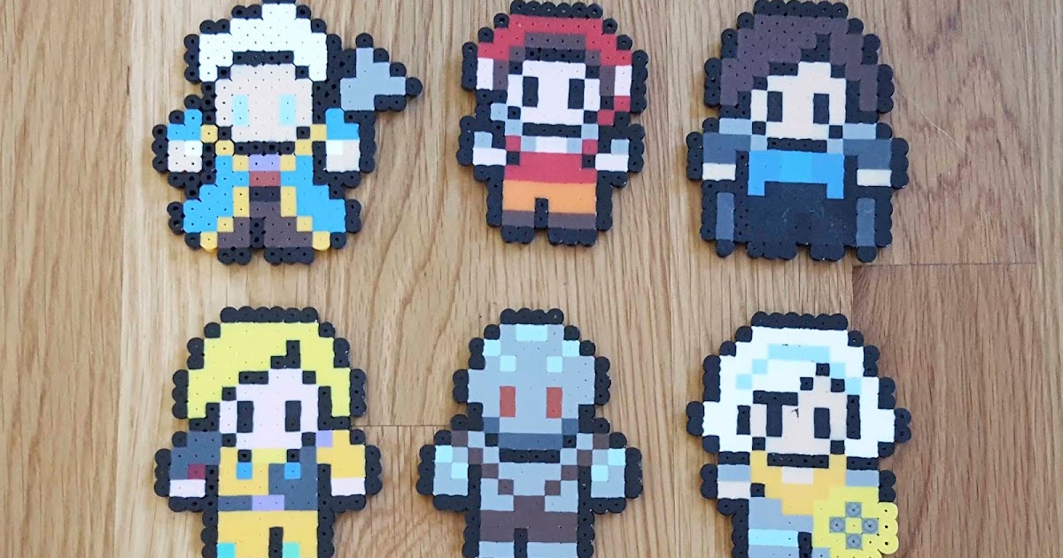 ChemKnits: Perler Critical Role