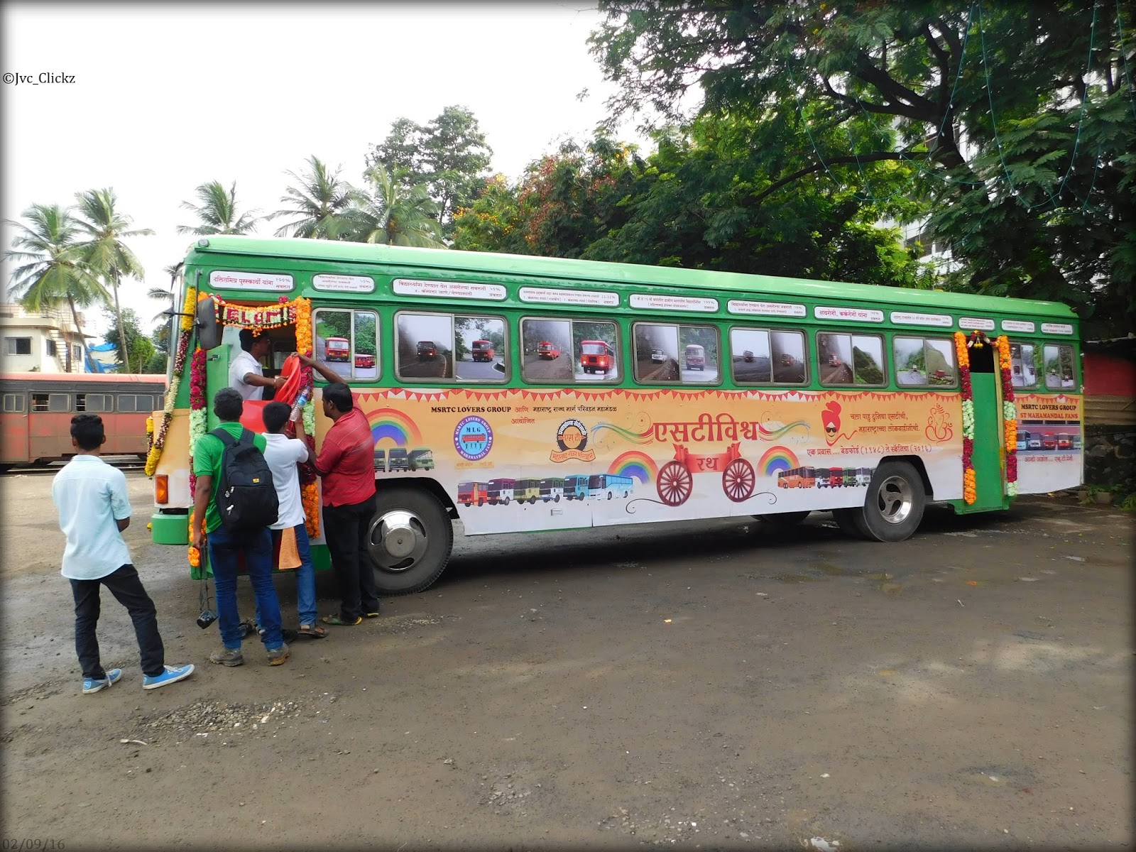 MSRTC Bus Exhibition by MSRTC Lovers Group.