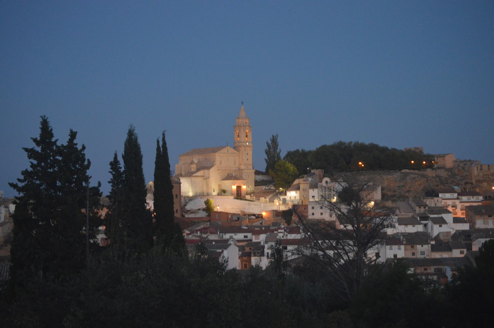 eshijar : PAISAJES DE HIJAR : Una vista parcial de Hijar