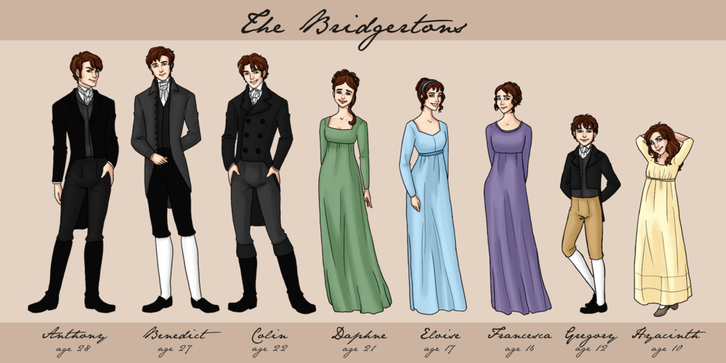 Regálame Romántica: Los Bridgerton de Julia Quinn