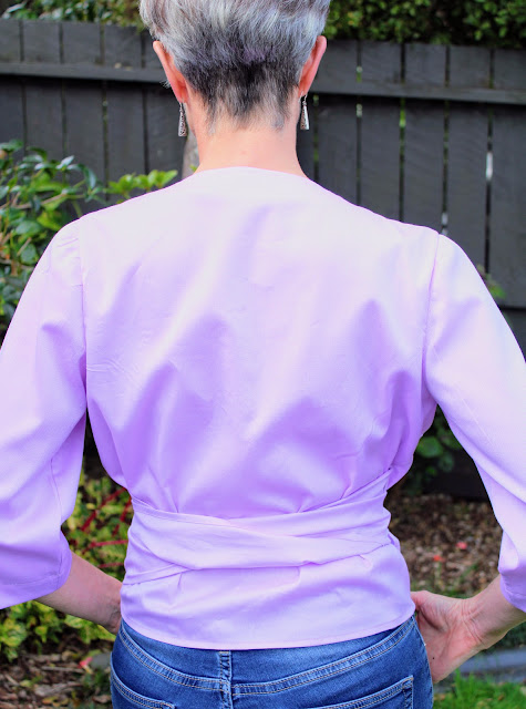 JulieLou : Peppermint Wrap Top