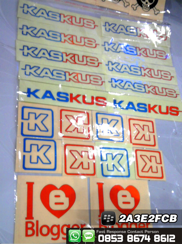 4 Sticker DC ( Design Cut): Sticker - Kaskus Logo