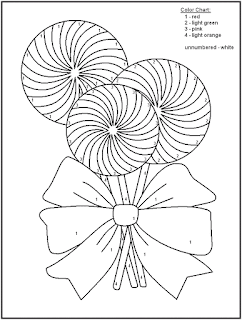 Kids Page: - Color By Numbers Worksheets COLORING WS Coloring Pages