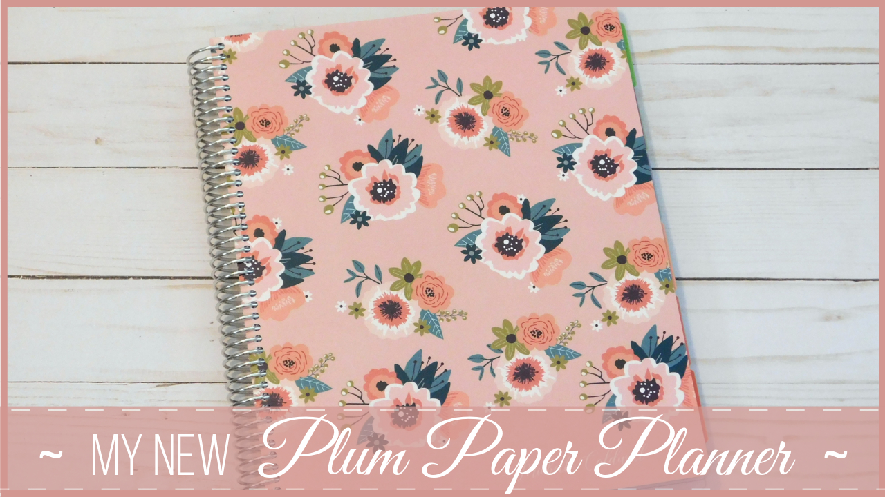 Craftie Kaleidoscope : My New Plum Paper Planner