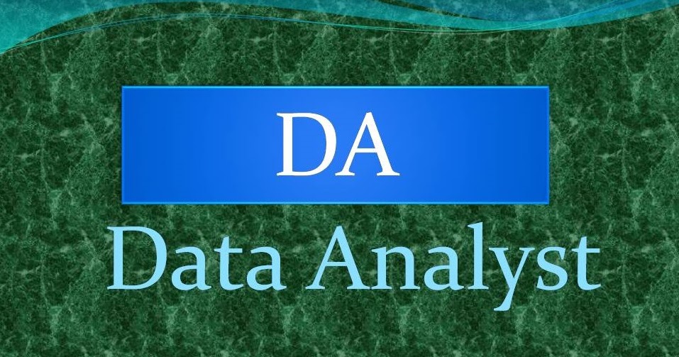 What is Data Analyst Meaning and Data Analyst Definition ~ CodeTextPro