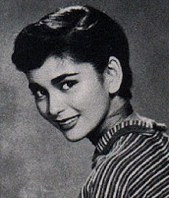 Colors for a Bygone Era: Colorized photo of Barbara Perez (1937-), the ...