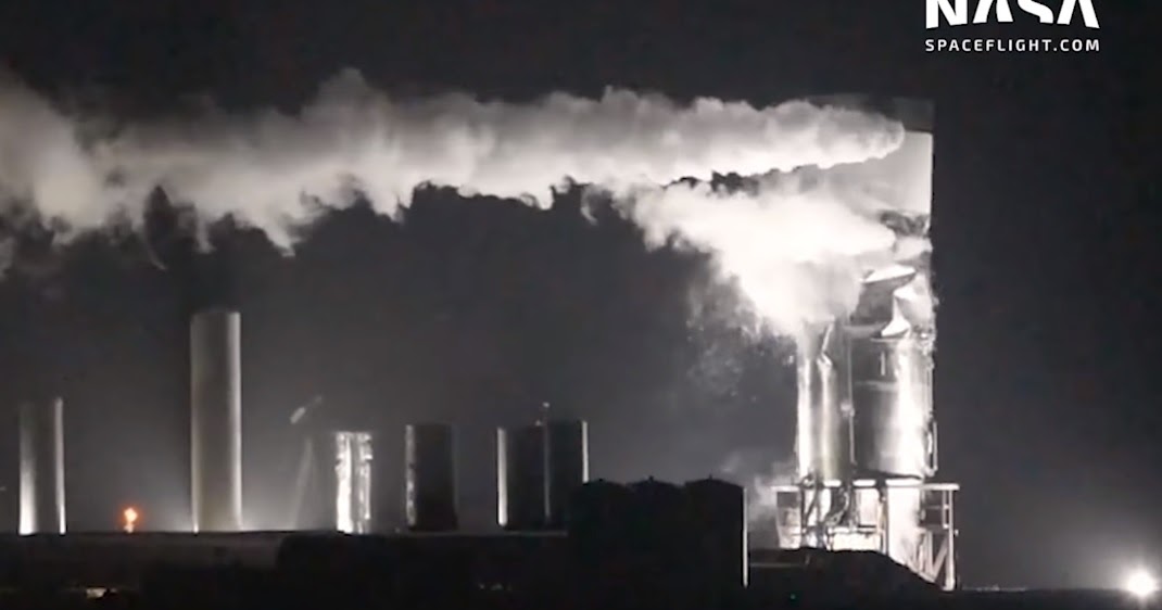SpaceX perde Starship SN3 em novo teste | Aberto até de Madrugada