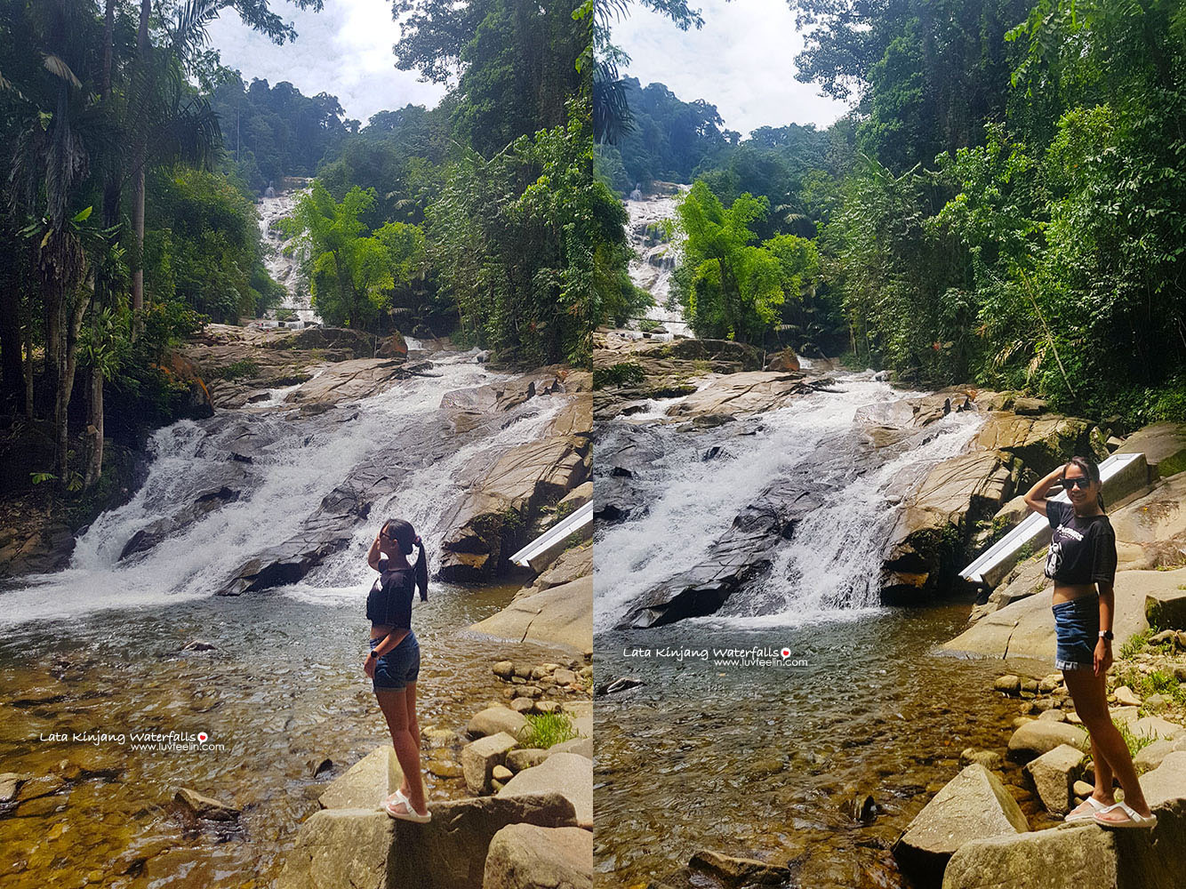 Lata Kinjang Waterfalls 霹雳打把【金江瀑布】南北大道最美高山流水 - 乐飞翎 ♥ LUVFEELIN