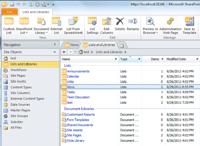 Adding A Custom Action To A Sharepoint 2010 Adding A Custom Action To A Sharepoint 2010 Display