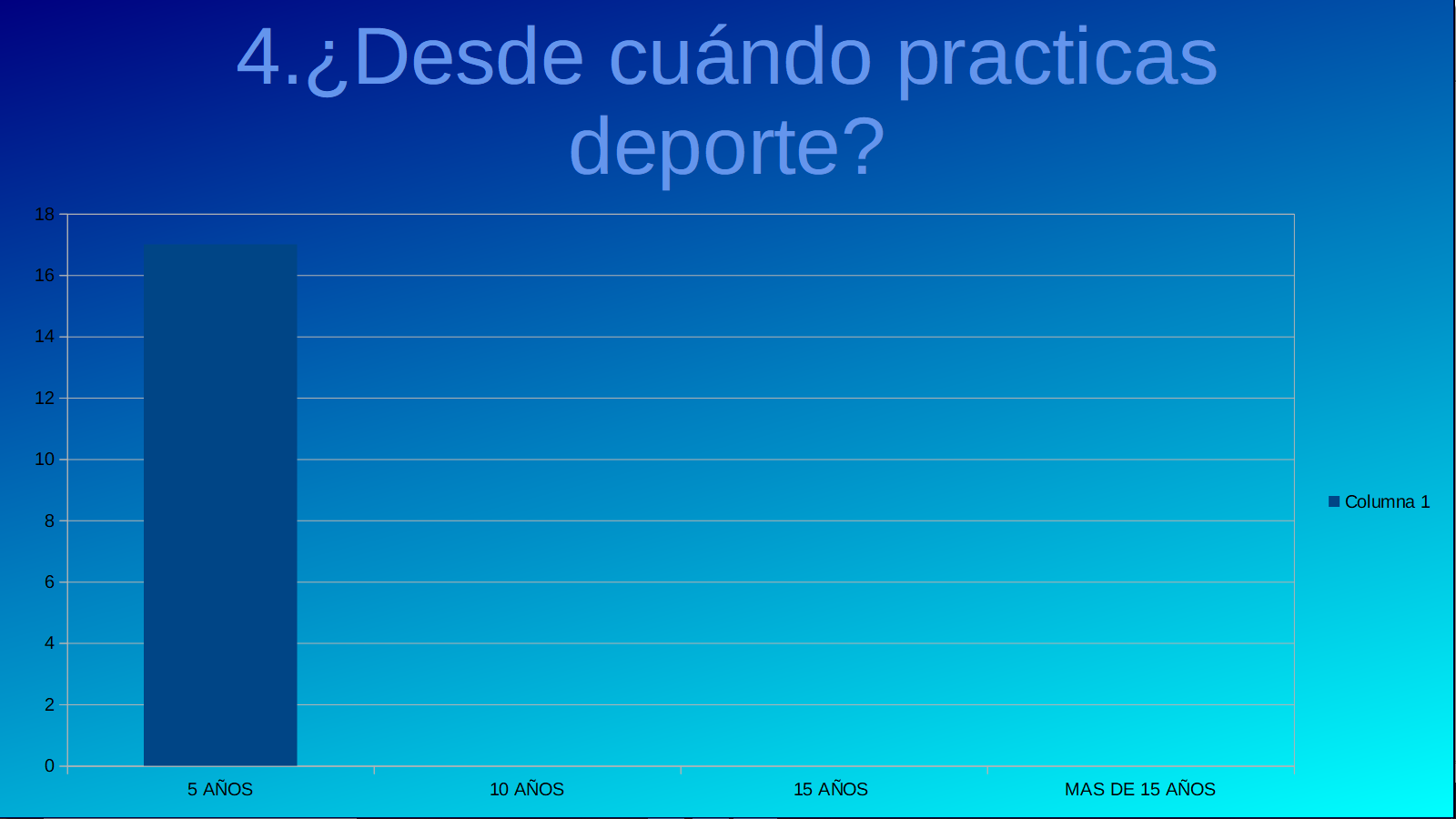 4º A Cole Sotelo: Encuesta de deportes