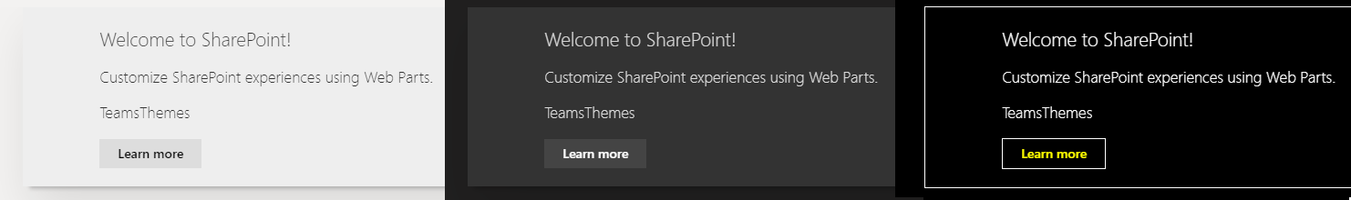 Handling Theme Changes On A MS Teams Tab WebPart Handling Theme Changes On A MS Teams Tab WebPart