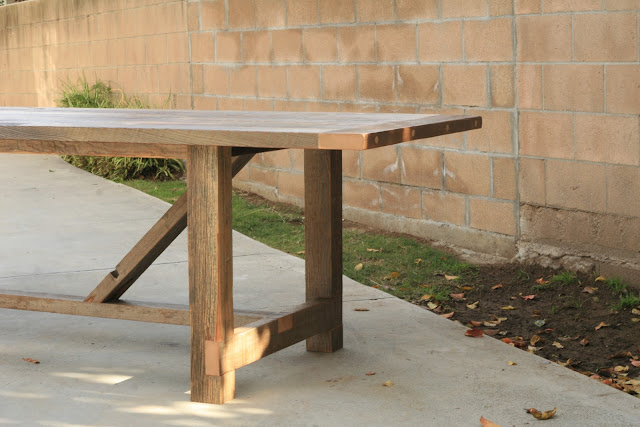 Arbor Exchange | Reclaimed Wood Furniture: 12 Foot Outdoor Trestle ...