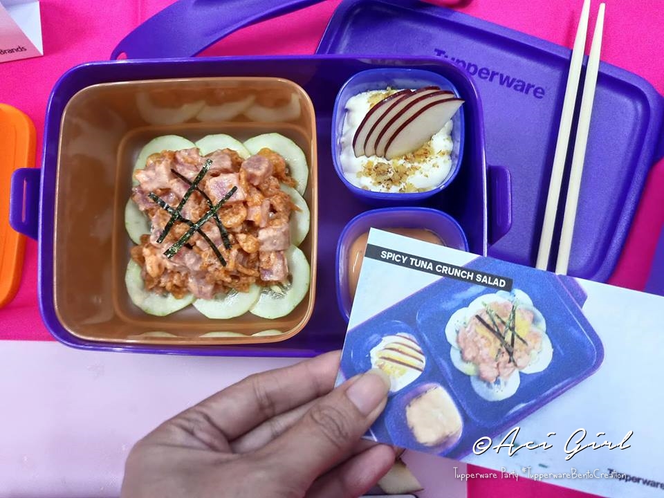 Tupperware Party Experience + Quick and Easy Bento Dishes | Aci Girl