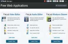 Editor de video y editor de audio online: FileLab