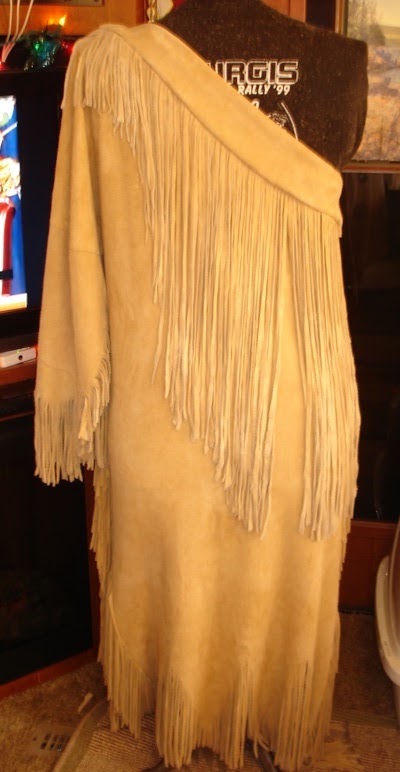 Stitching Up History: Fringing and Finishing The Dress