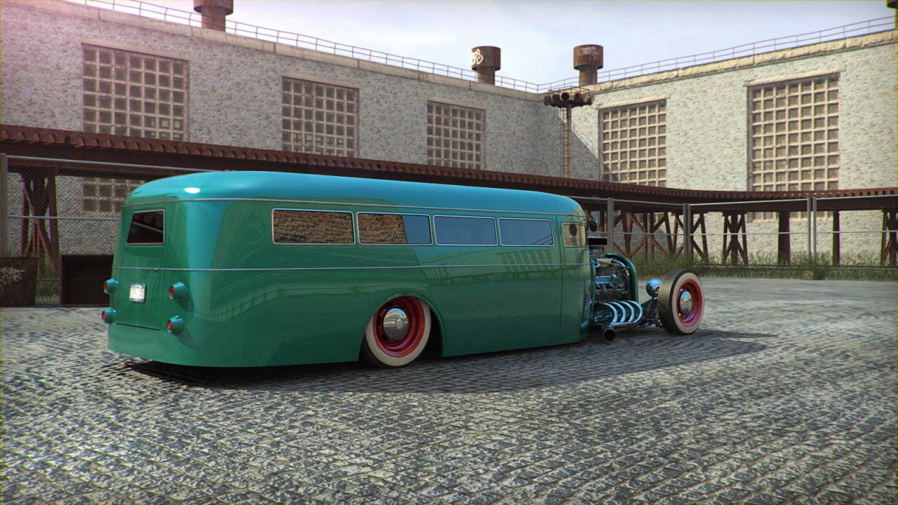 VONSKIP - 24/7AUTOHOLIC - HOTRODS - KUSTOMS - CLASSIC CARS: Hod Rod Bus