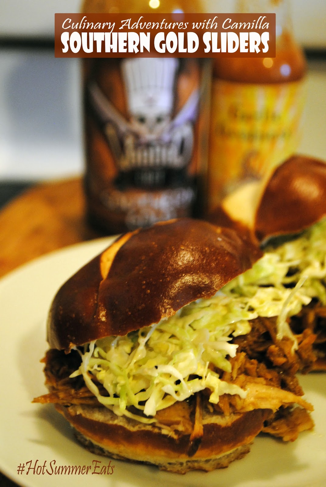 #HotSummerEats: Southern Gold Sliders #sponsor