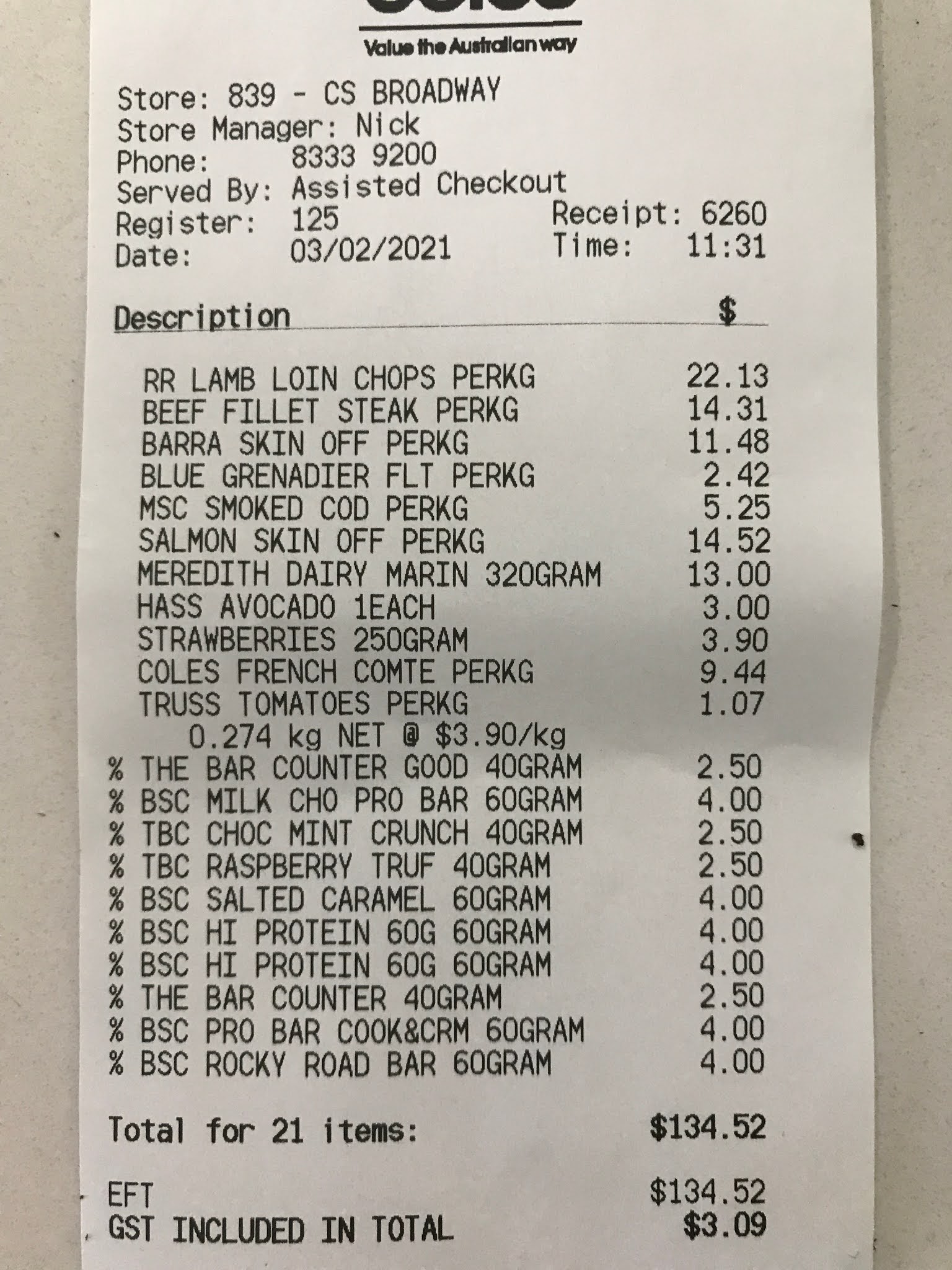 Happy Antipodean: Grocery shopping list for February 2021