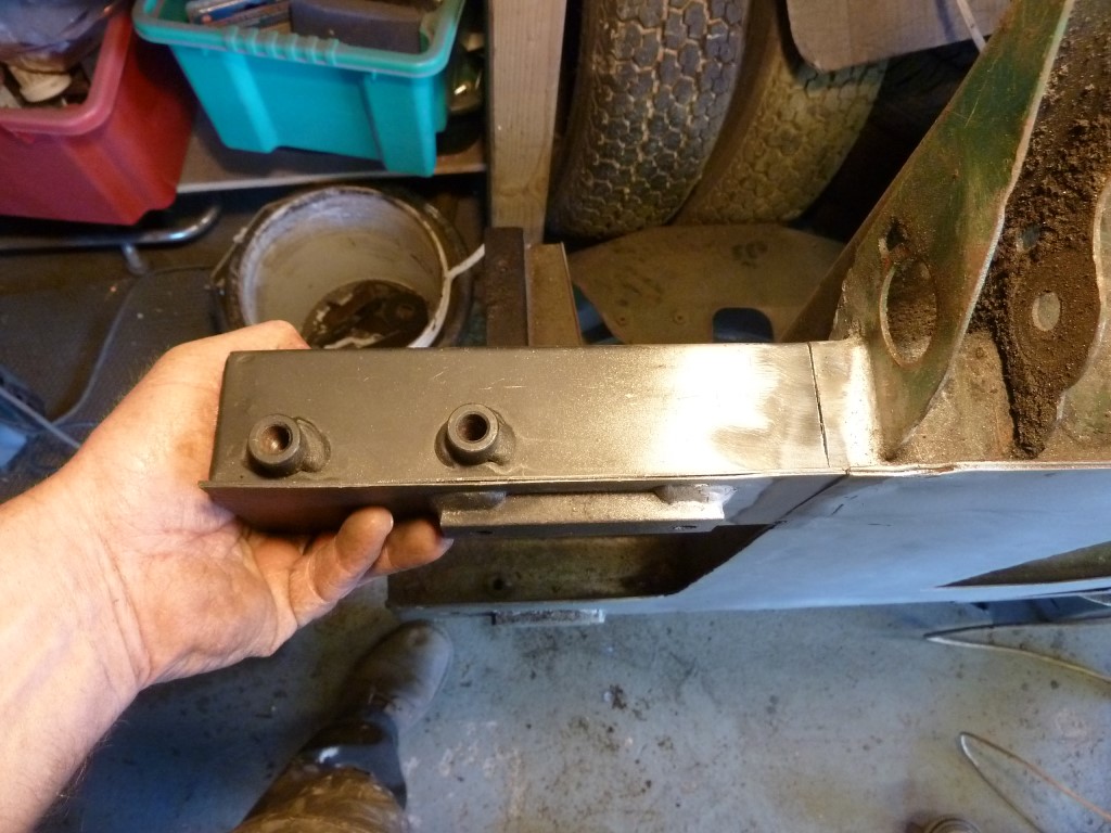 MG Midget 1965 MKII Restoration Project: Front Chassis Legs