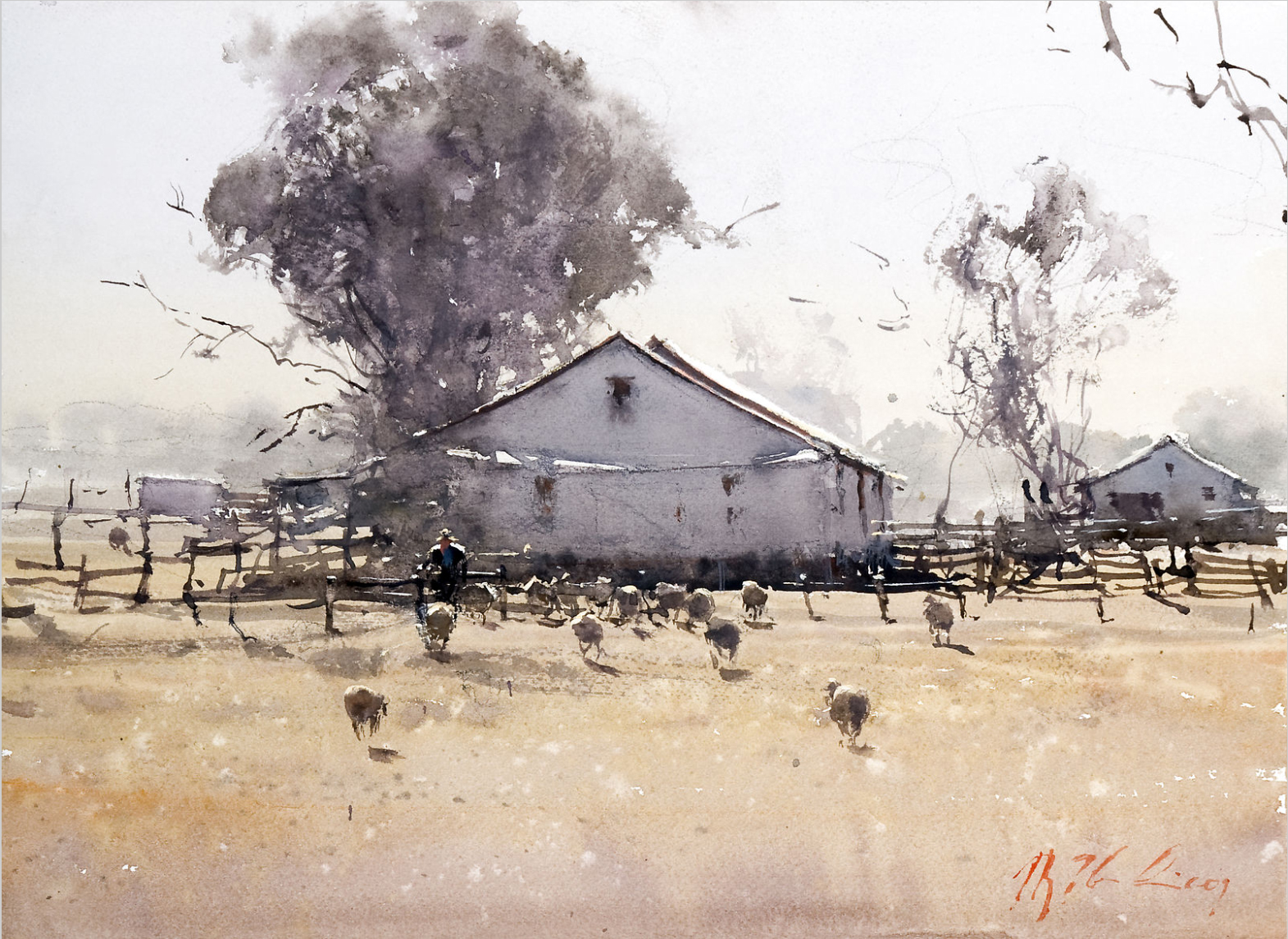 THU HANG OUT GROUP: Joseph Zbukvic Watercolor