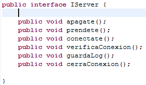 Mi granito de java: Command