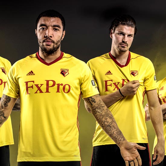 Adidas Watford 17-18 Kit Revealed - Footy Headlines
