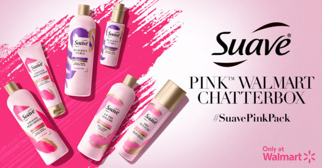 Suave Pink Walmart Chatterbox - Freestuffmom