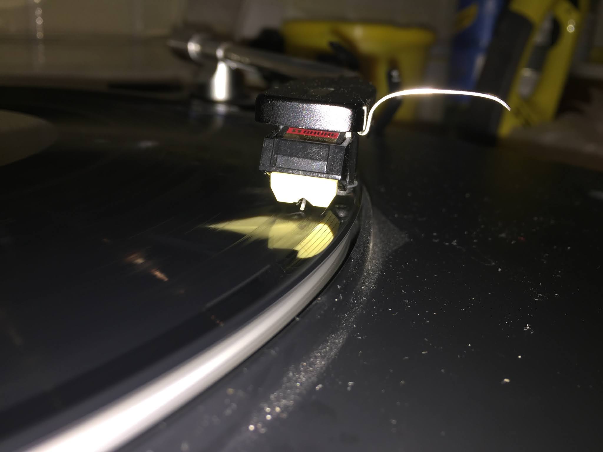 a vintage Sonab 85S / Yamaha CP-500 turntable