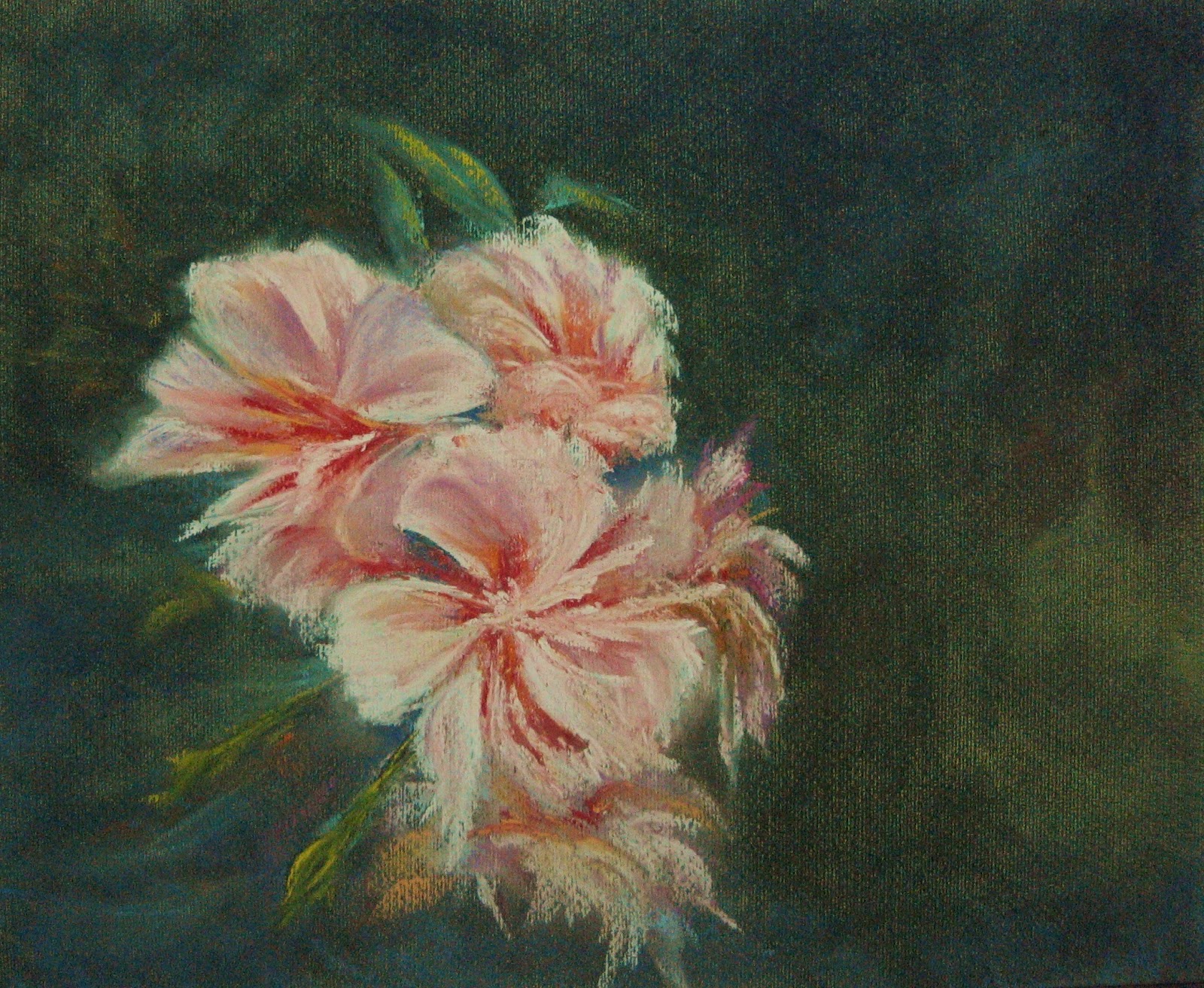 Pintura al pastel Astur: Aquellas primeras obras a pastel