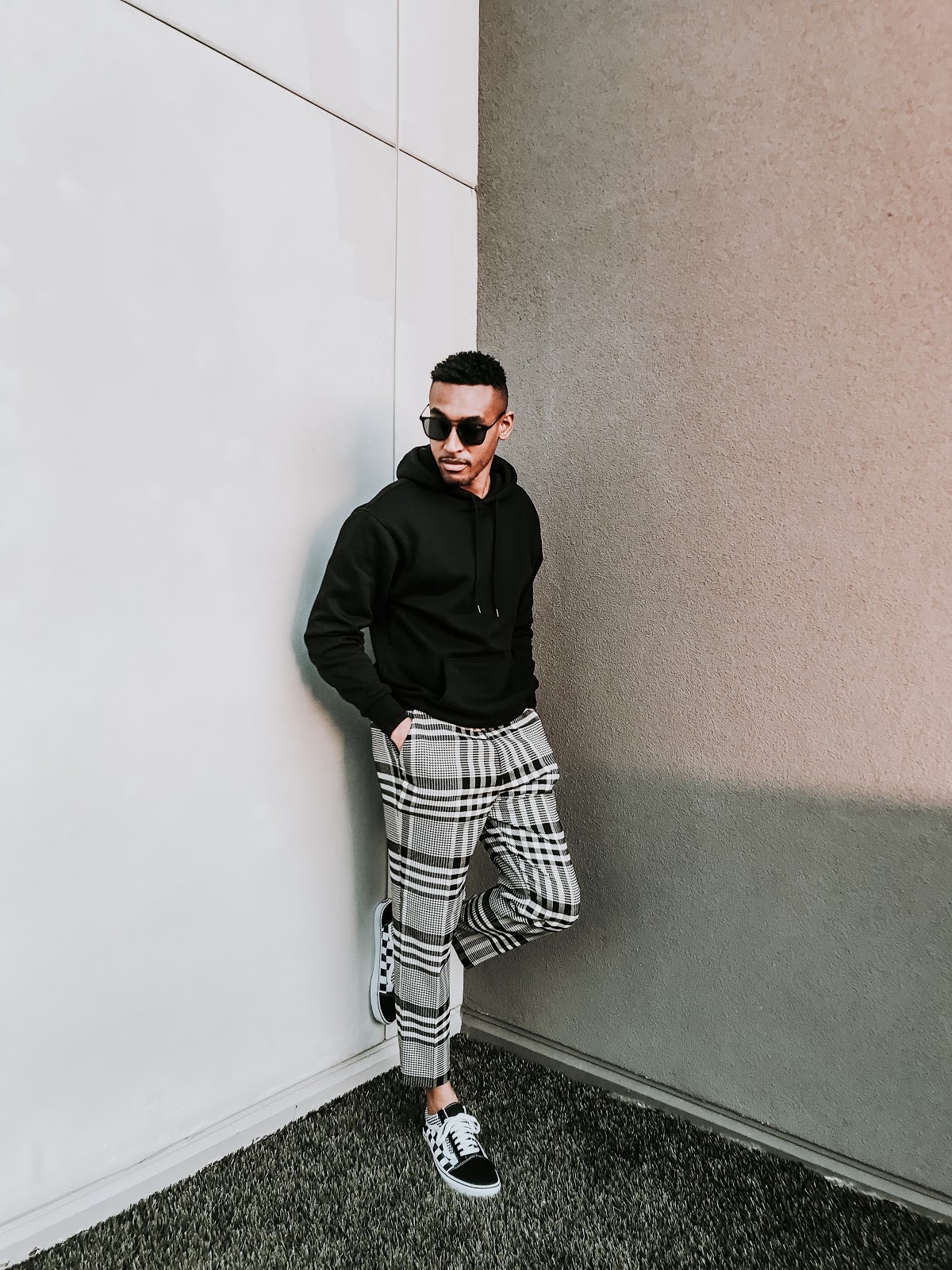 MEN'S CROPPED SMART PANTS | Allen Robateau