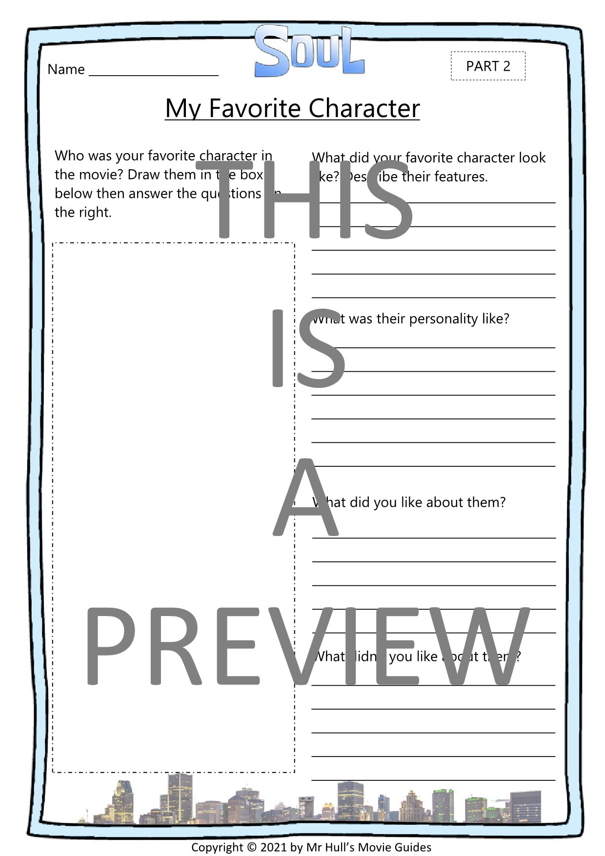 Soul Movie Guide + Activities - Answer Keys Included ~ Movie Guides and ...