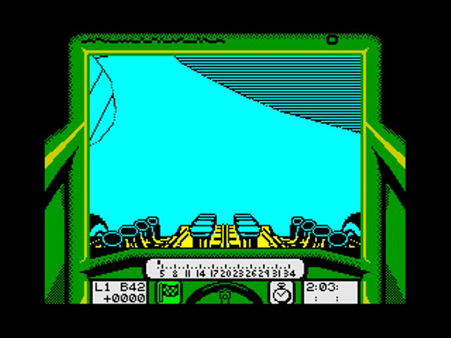 Indie Retro News: ZX Spectrum Retro Review - Stunt Car Racer
