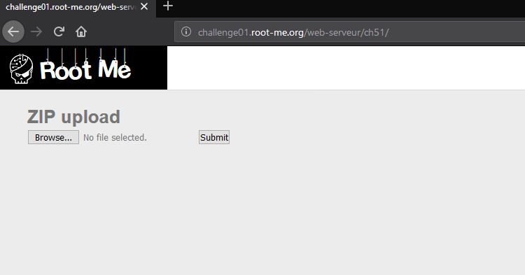 Root Me Solution : File upload - ZIP (Web CTF Challenge) ~ lnlinh31