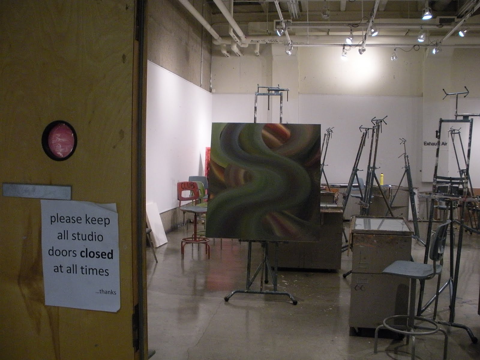 Process Painting Through Abstraction