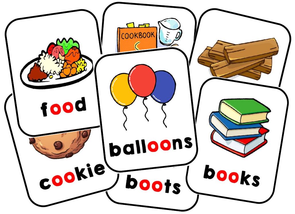 Iman's Homeschool ~ The Curriculum: The oo sound ~ Flashcards