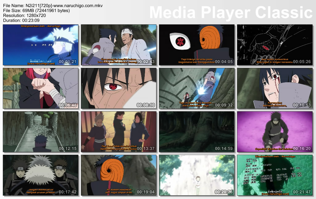 Anime: Naruto Shippuden Episode 211 Subtitle Bahasa Indonesia