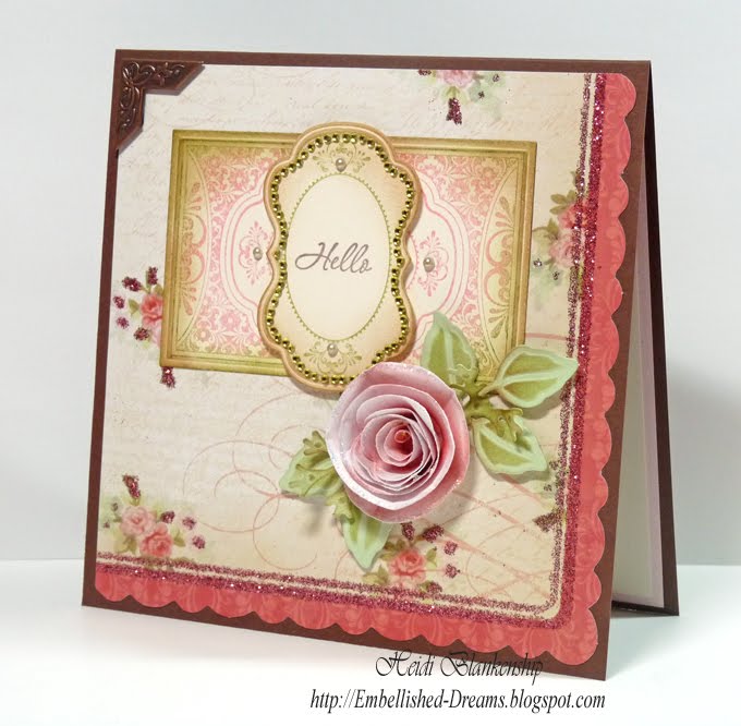 Embellished Dreams: Fancy Frames Hello Card - Nestabling - JustRite ...