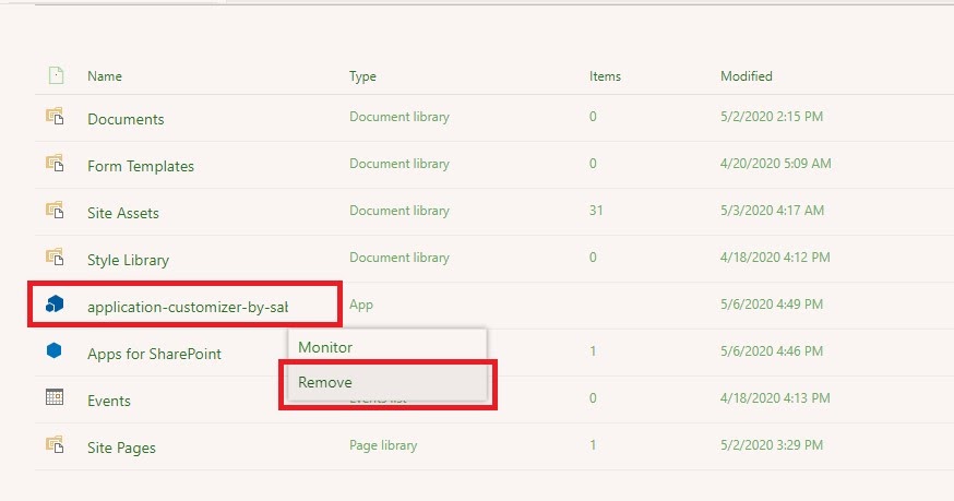 Sharepoint 9 Steps To Uninstall Spfx Webpartextension From Site