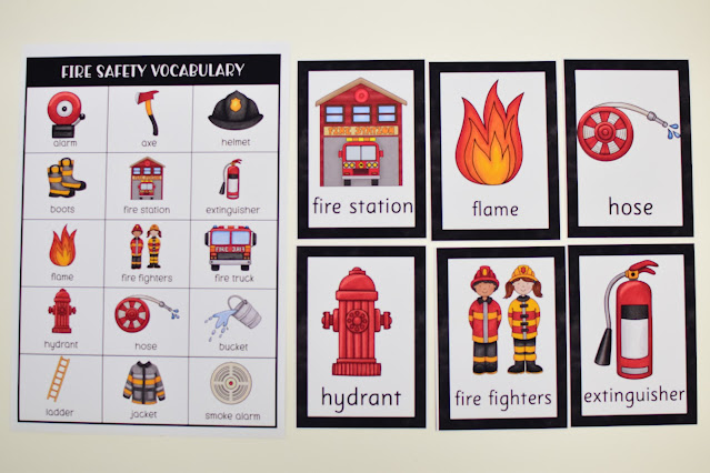 Fire Safety Themed Preschool Math and Literacy Pack | The Pinay ...